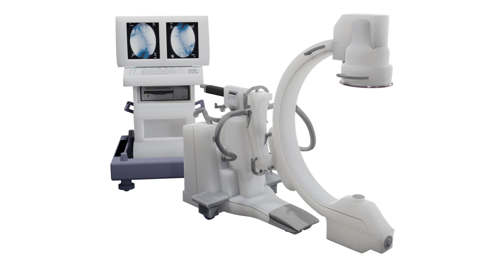 3D Medical GE C-Arm With Cart 3D Model Assets - TurboSquid 1983867