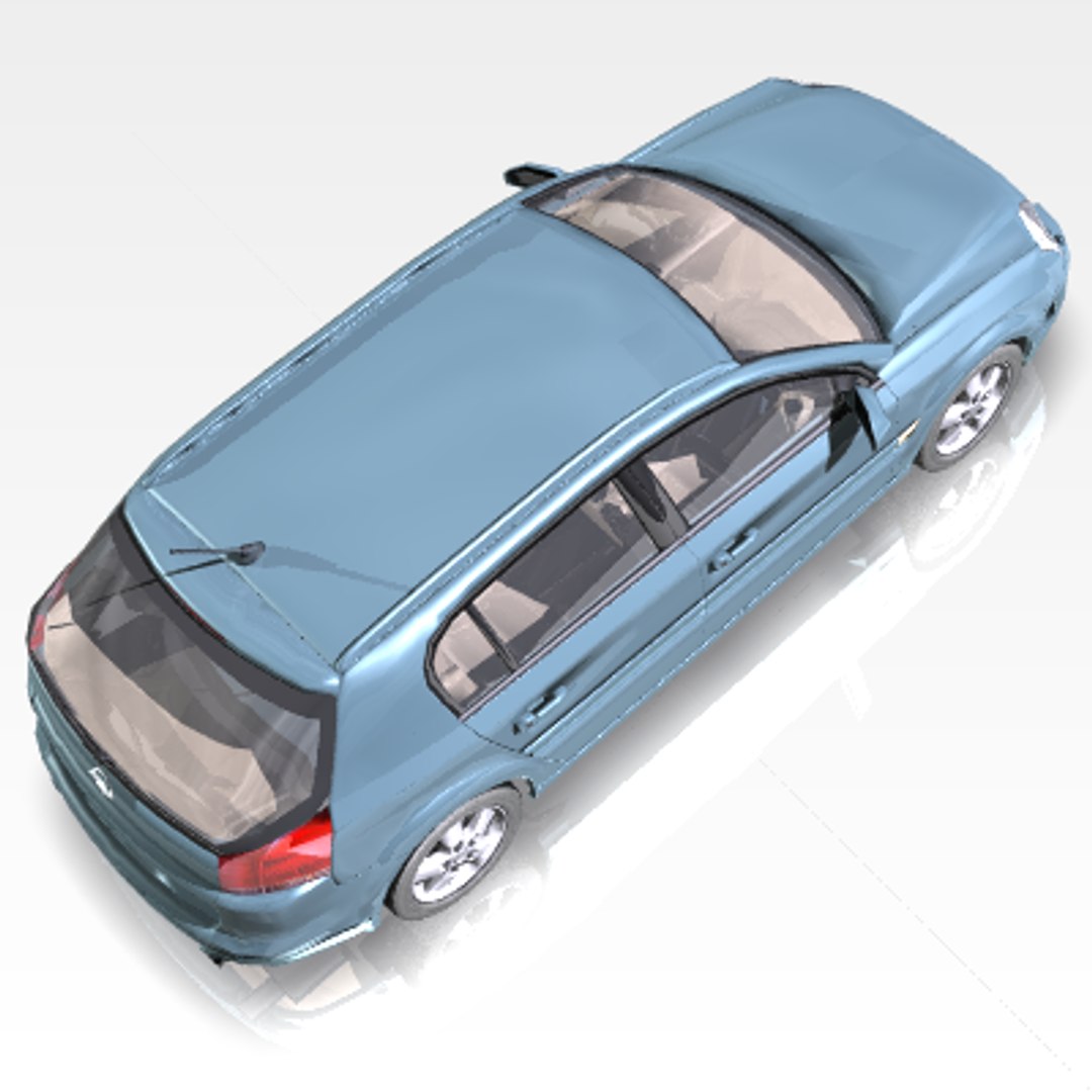 Car Opel Signum 3d Model
