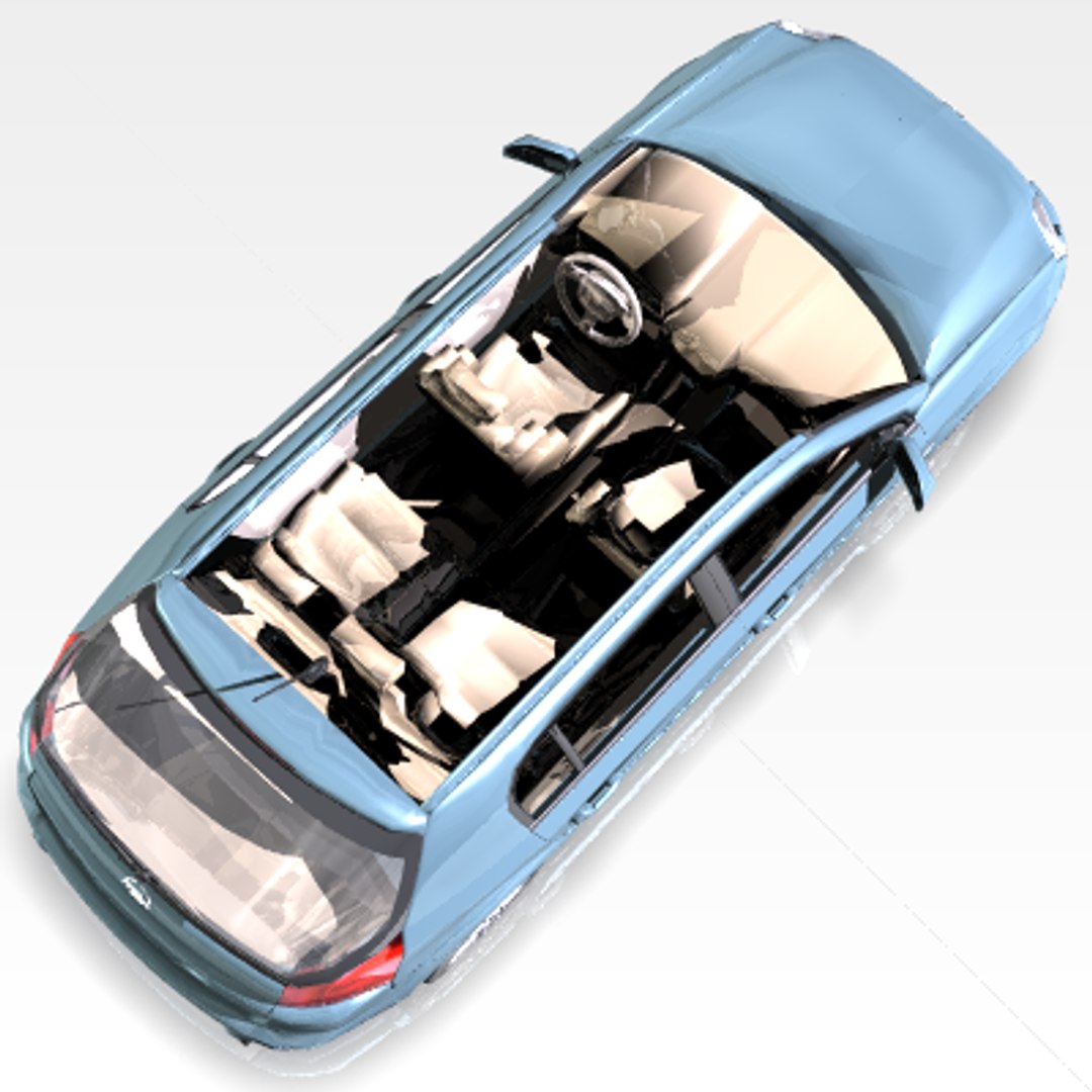 Car Opel Signum 3d Model