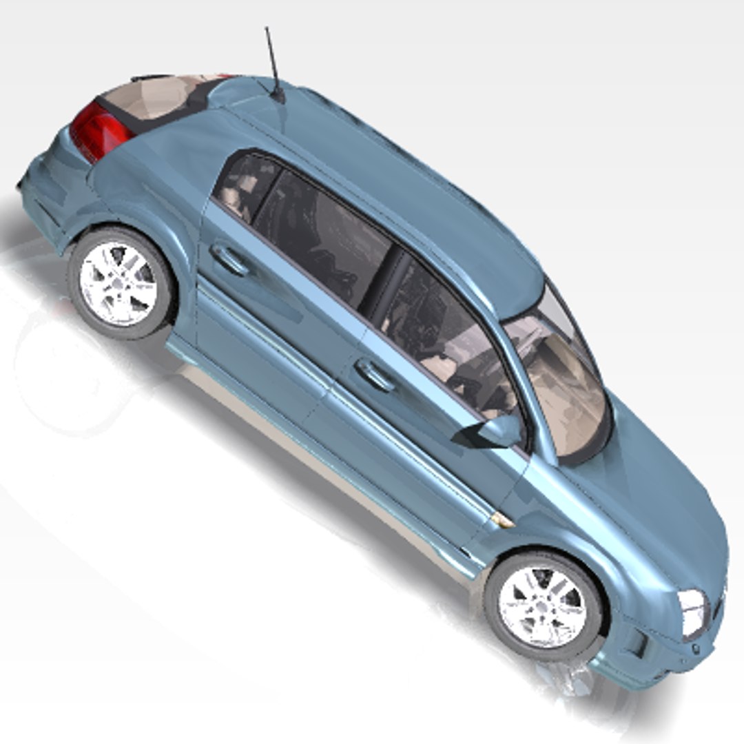 Car Opel Signum 3d Model
