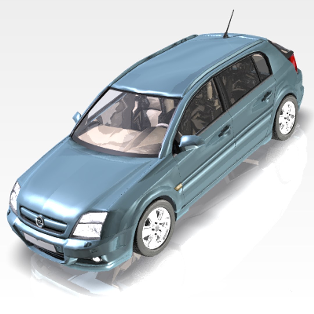 Car Opel Signum 3d Model