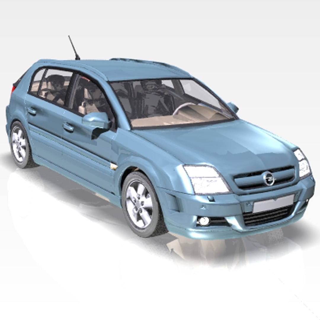 Car Opel Signum 3d Model