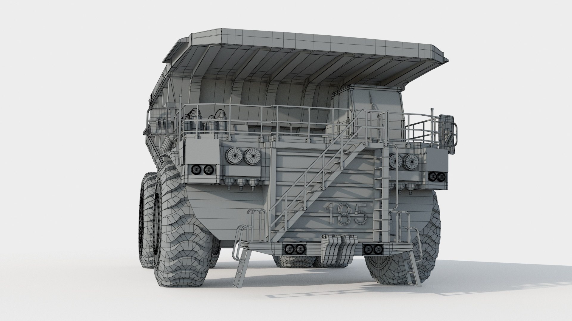 Mining Truck model - TurboSquid 2032389