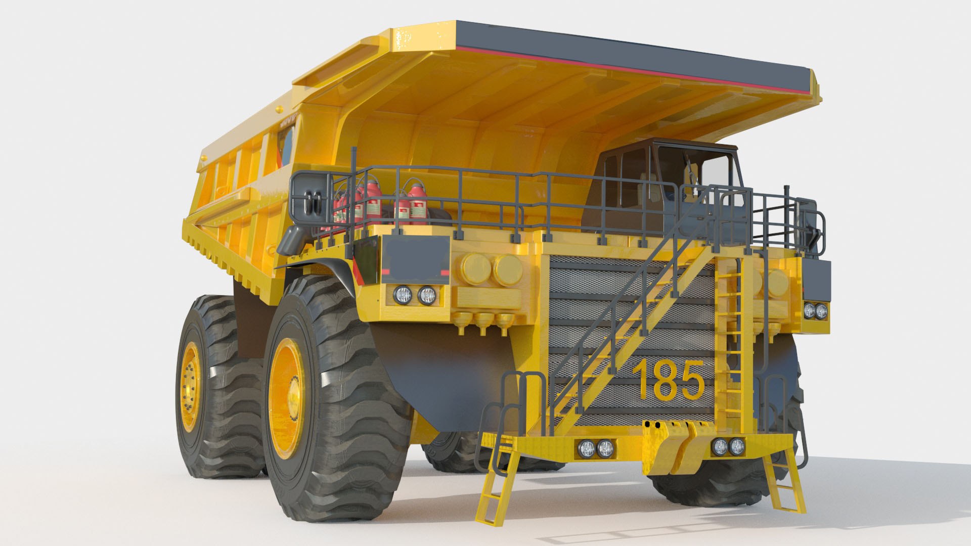 Mining Truck model - TurboSquid 2032389