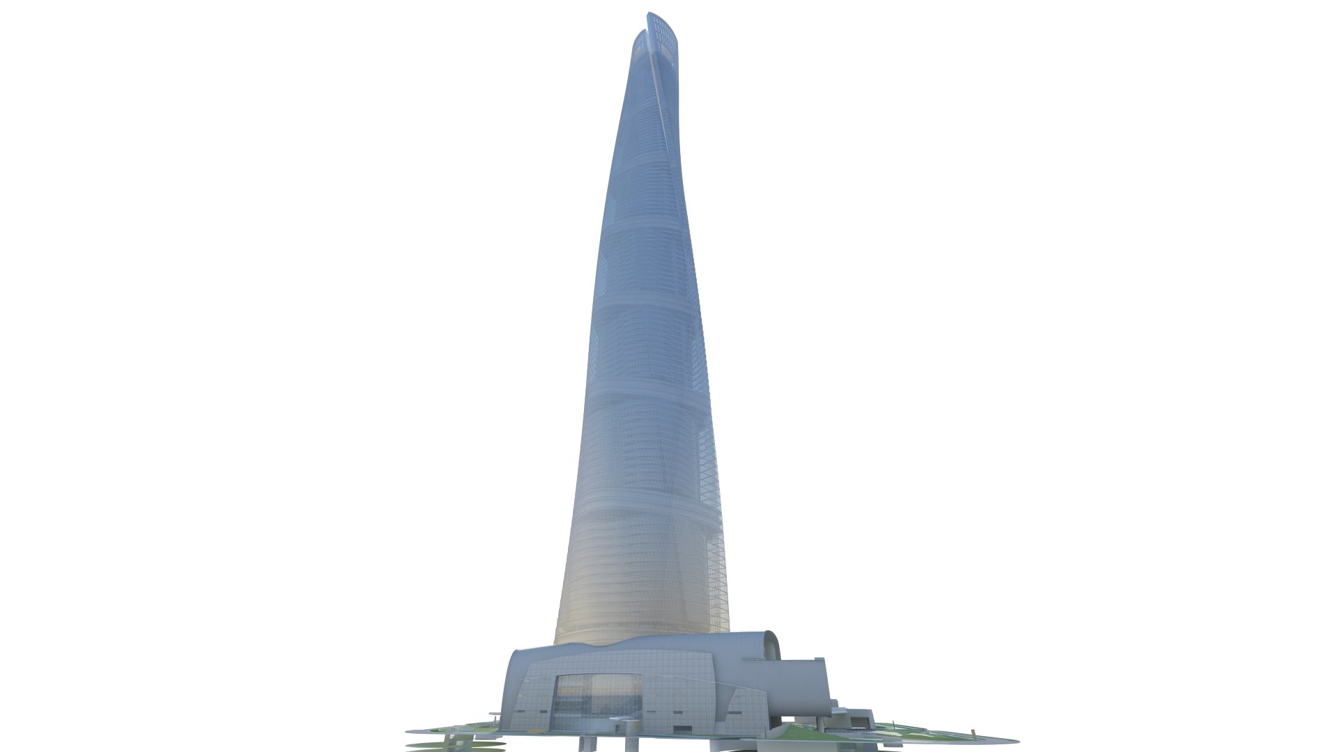 3D Shanghai Tower China - TurboSquid 2243848