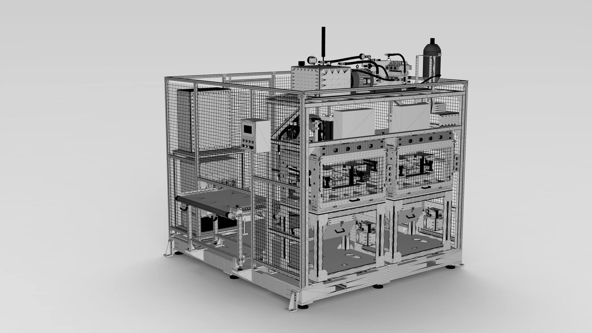 Punching Machine Automation Workstation - Japanese 3D - TurboSquid 1892787