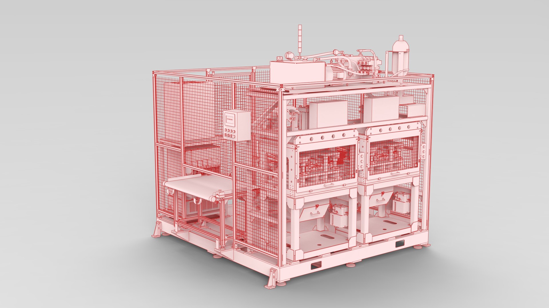 Punching Machine Automation Workstation - Japanese 3D - TurboSquid 1892787