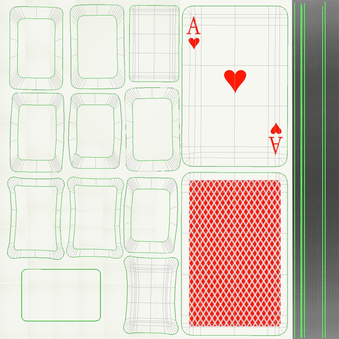 3d Deck Playing Cards