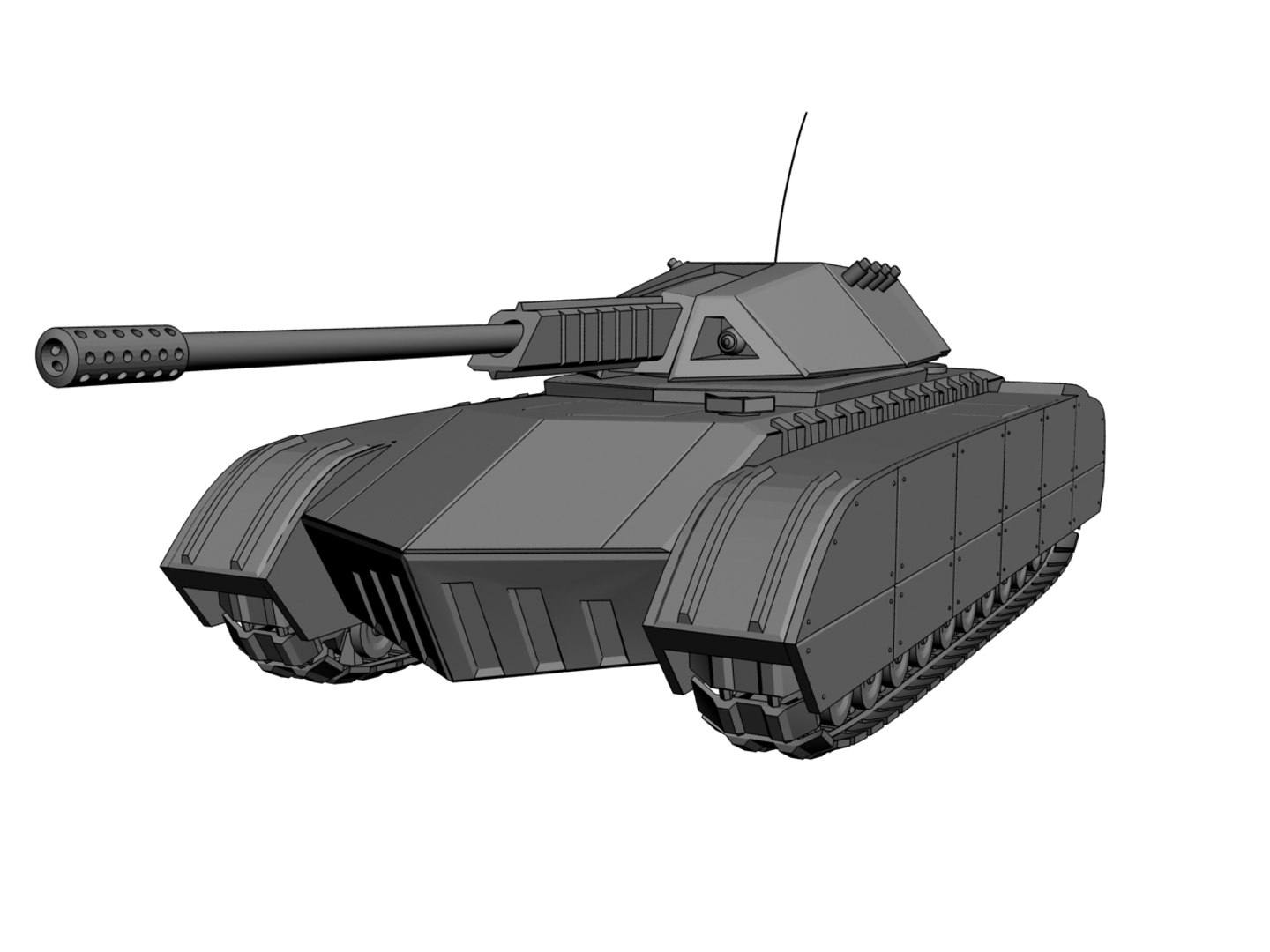 3D Rhino Tank - TurboSquid 1156234