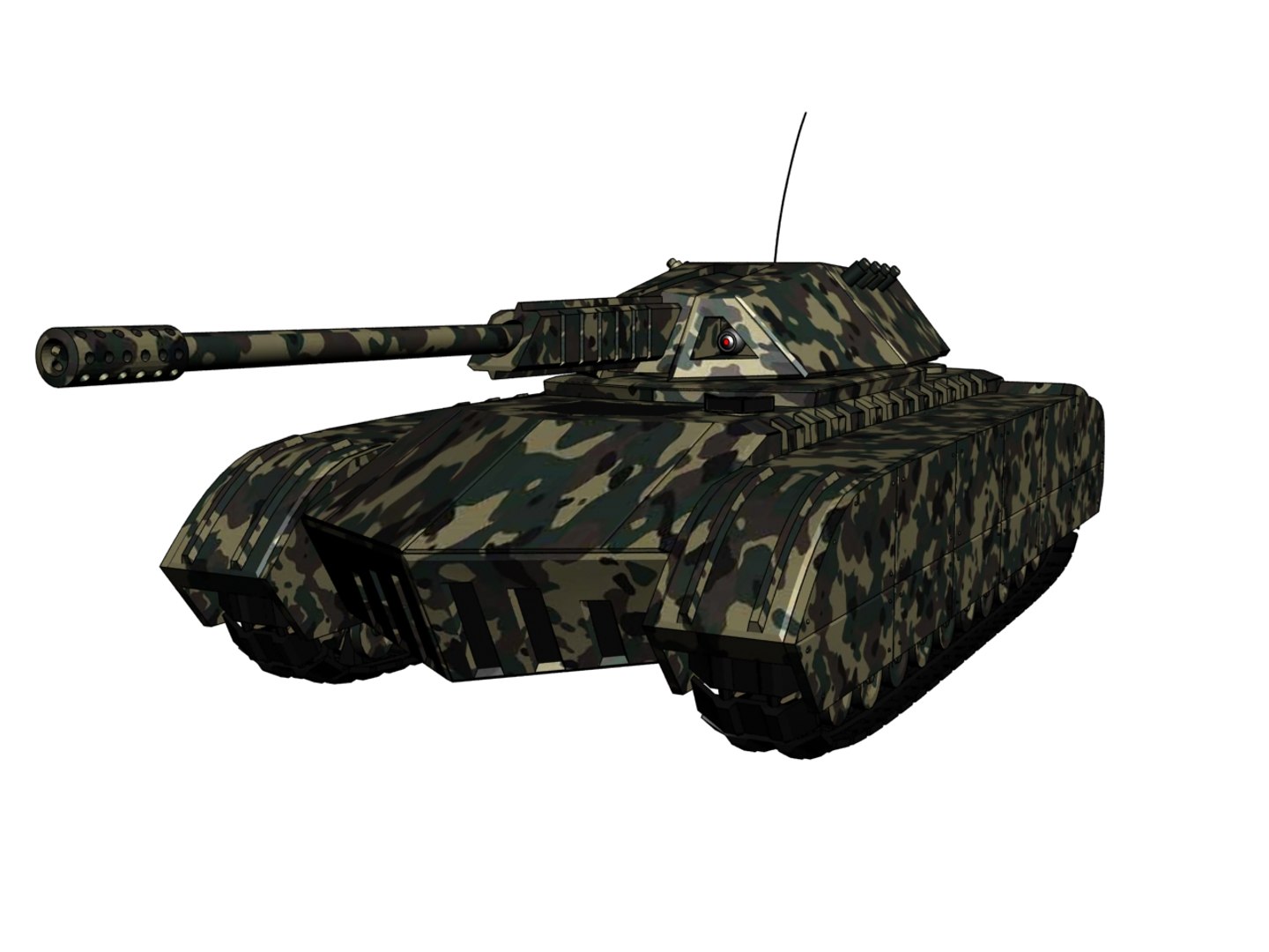 3D Rhino Tank - TurboSquid 1156234