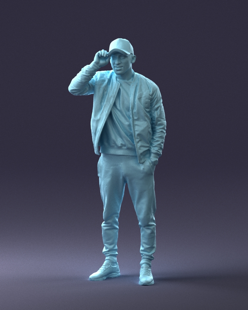 Scanned Hiphop Man 3D - TurboSquid 1431697