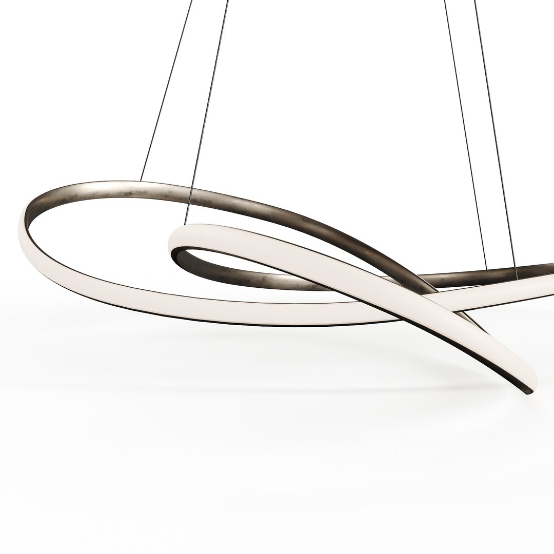 Heals Ribbon LED Pendant Lamp Large Model - TurboSquid 1892719