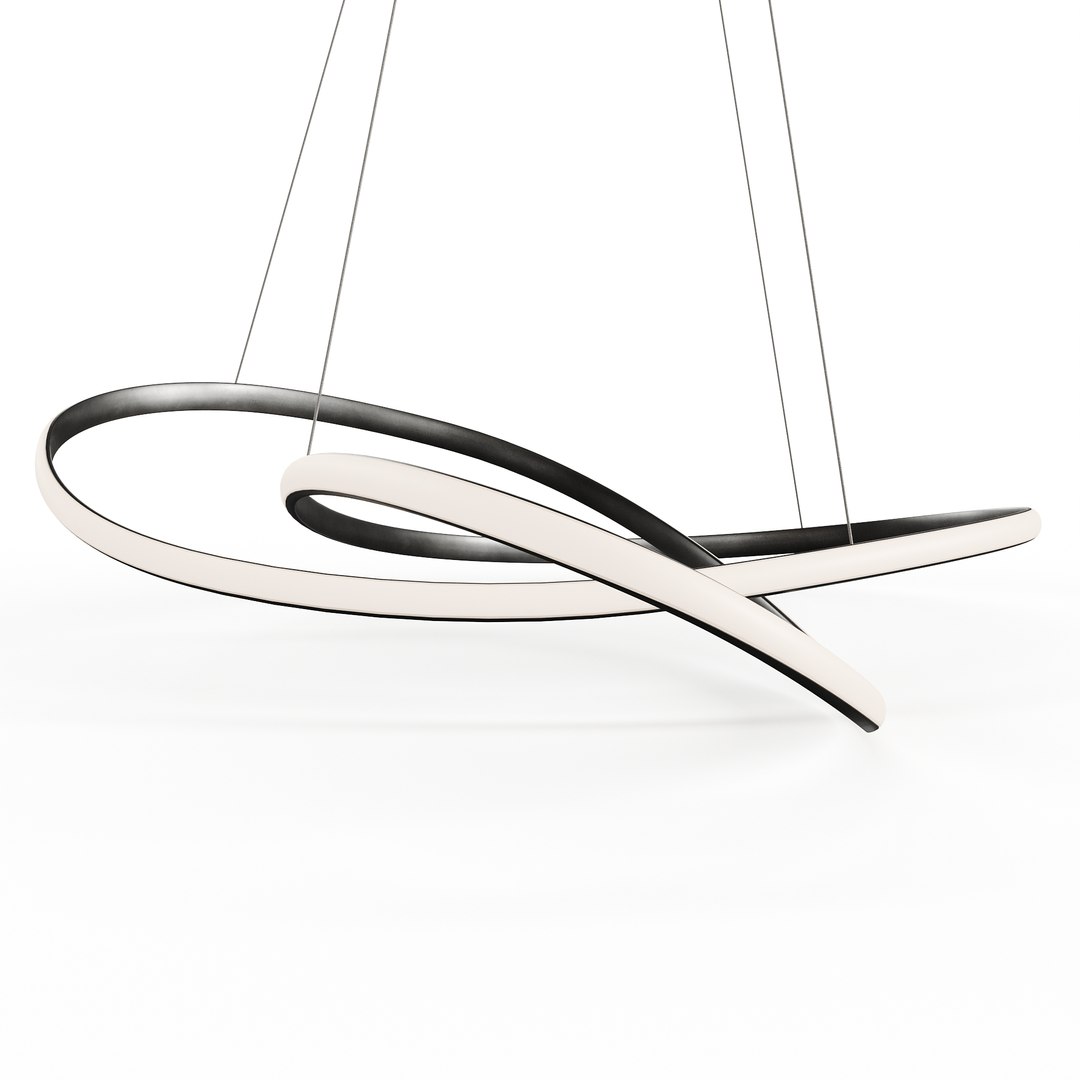 Heals Ribbon LED Pendant Lamp Large Model - TurboSquid 1892719