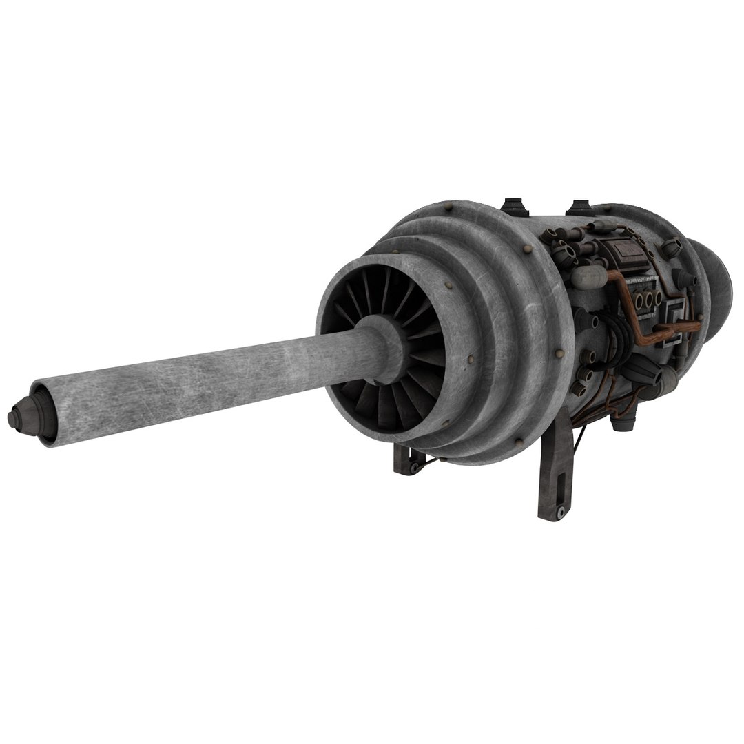 Jet Engine C4d