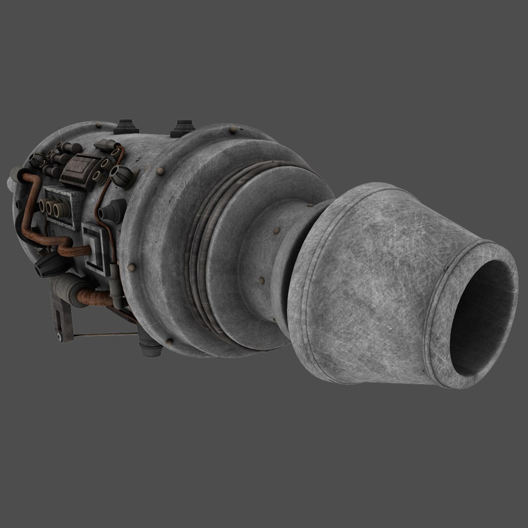 Jet Engine C4d