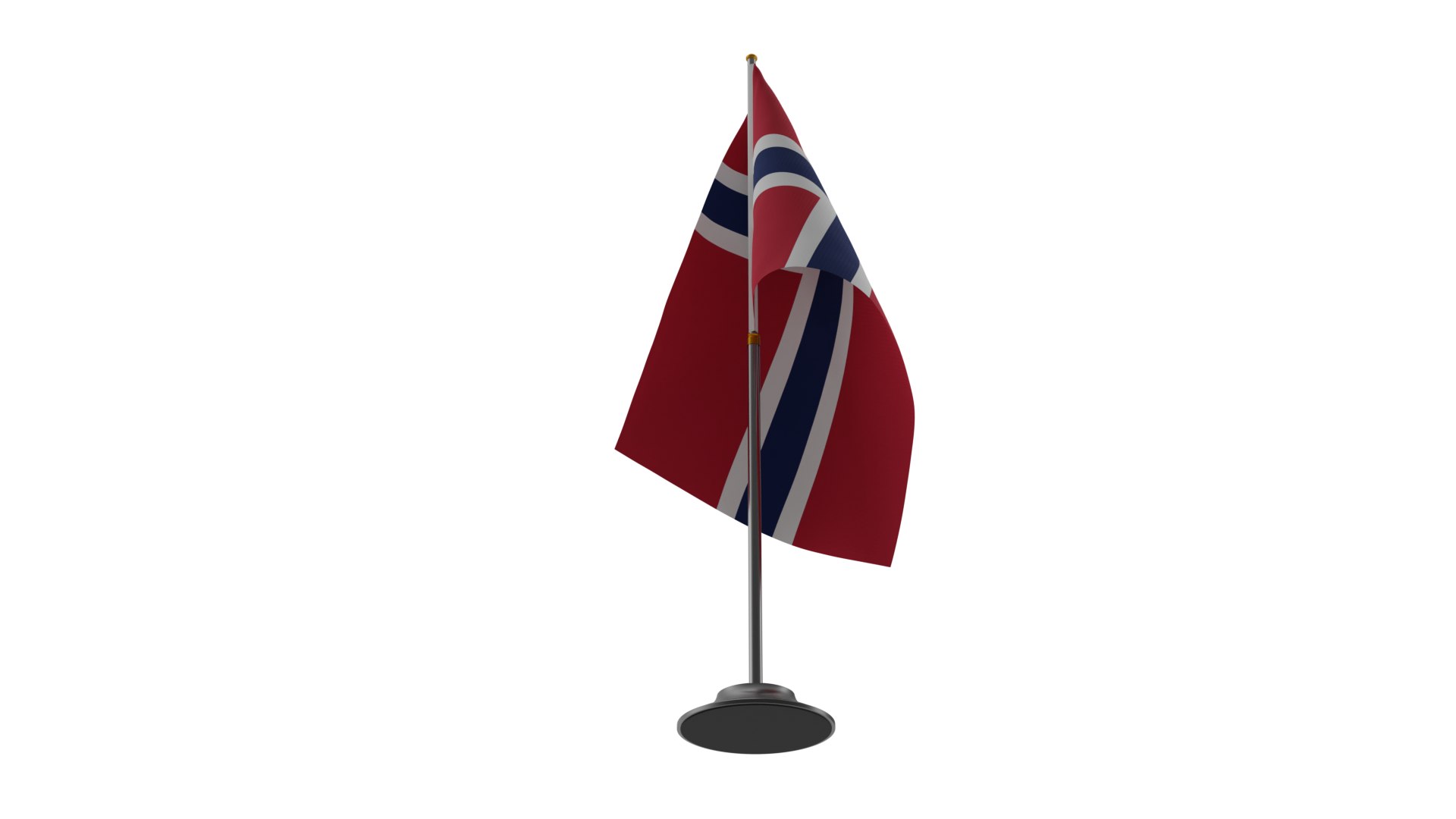 Table Flag Norway 3D - TurboSquid 2220707