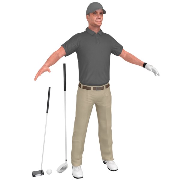 3D Golfer Models | TurboSquid