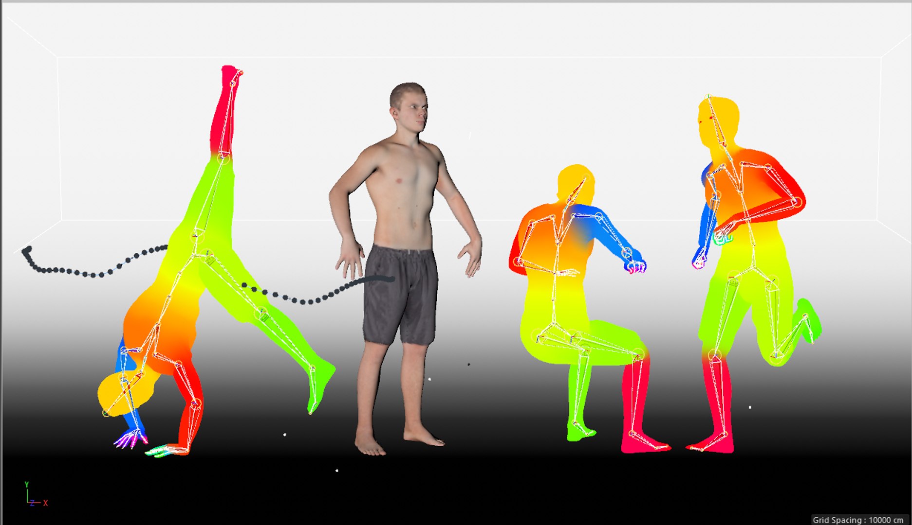 3D human man rigged animation model - TurboSquid 1448807