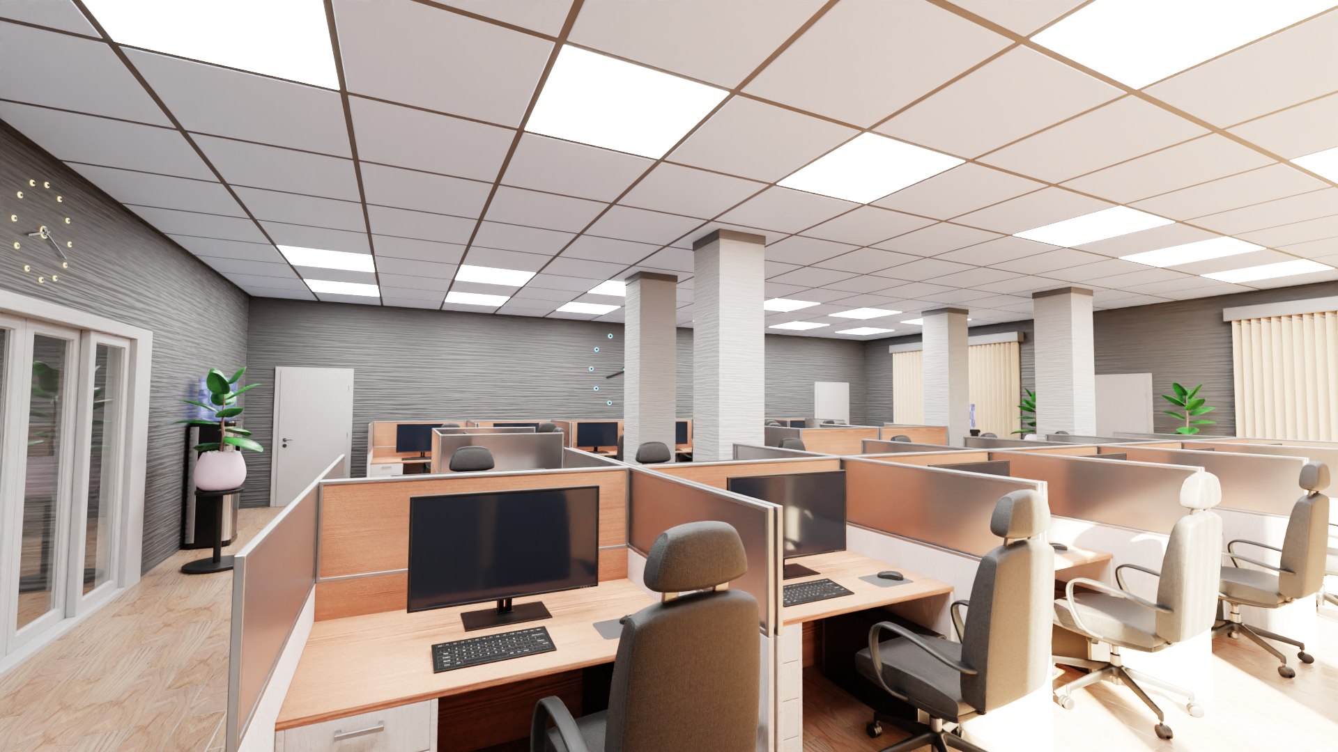 3D Office 1 - TurboSquid 1903157