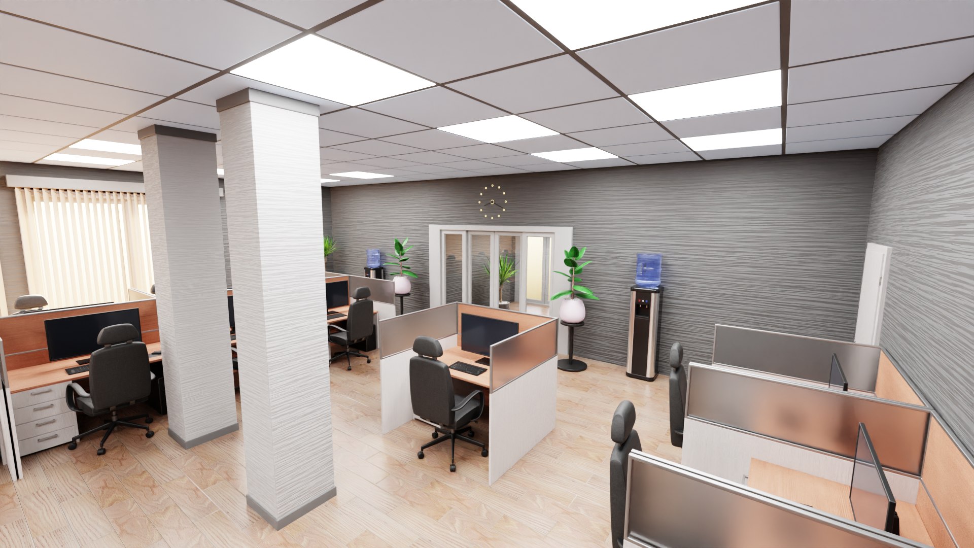 3D Office 1 - TurboSquid 1903157