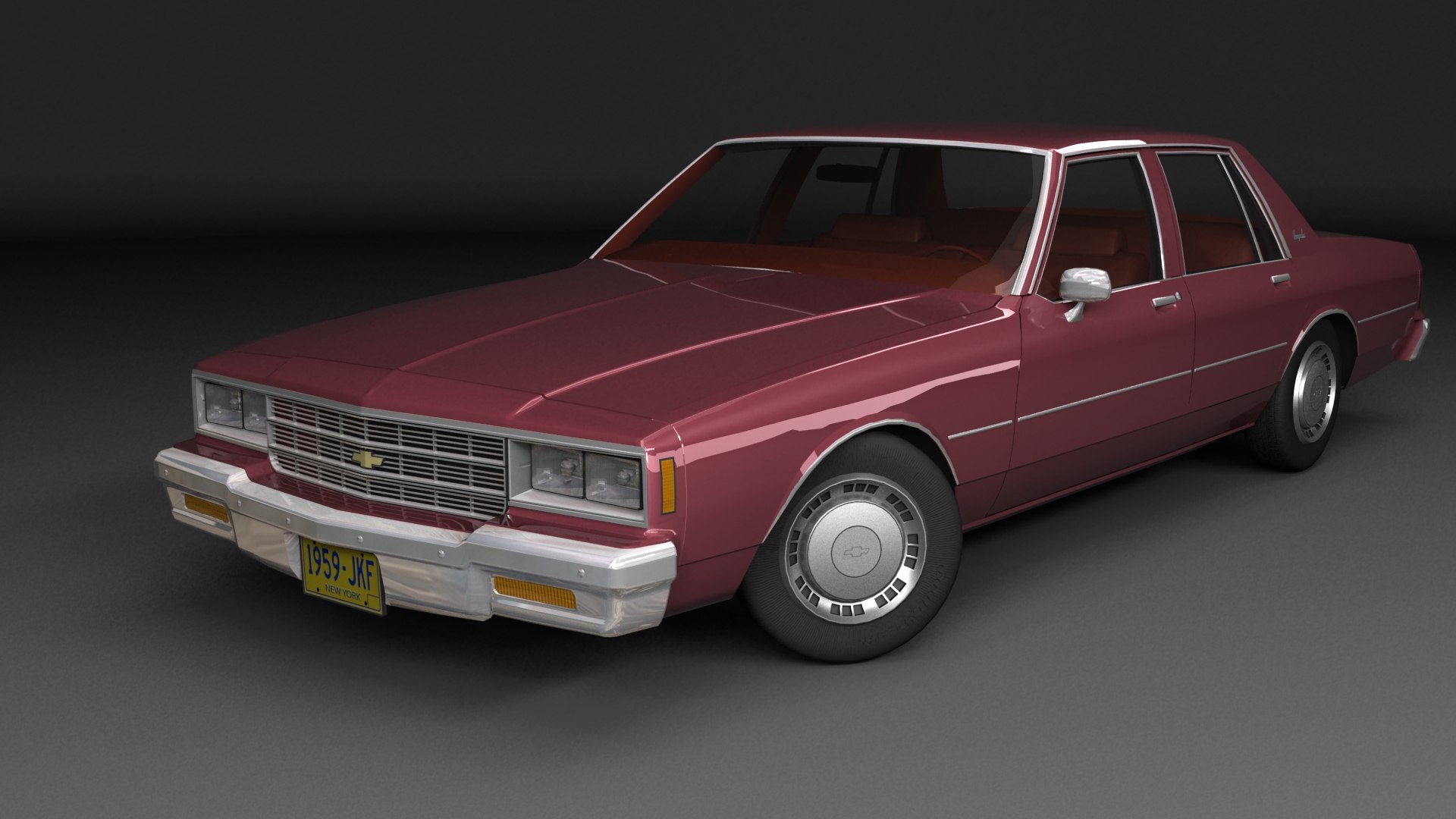 1980 Chevy Impala 3D Model - TurboSquid 2063695