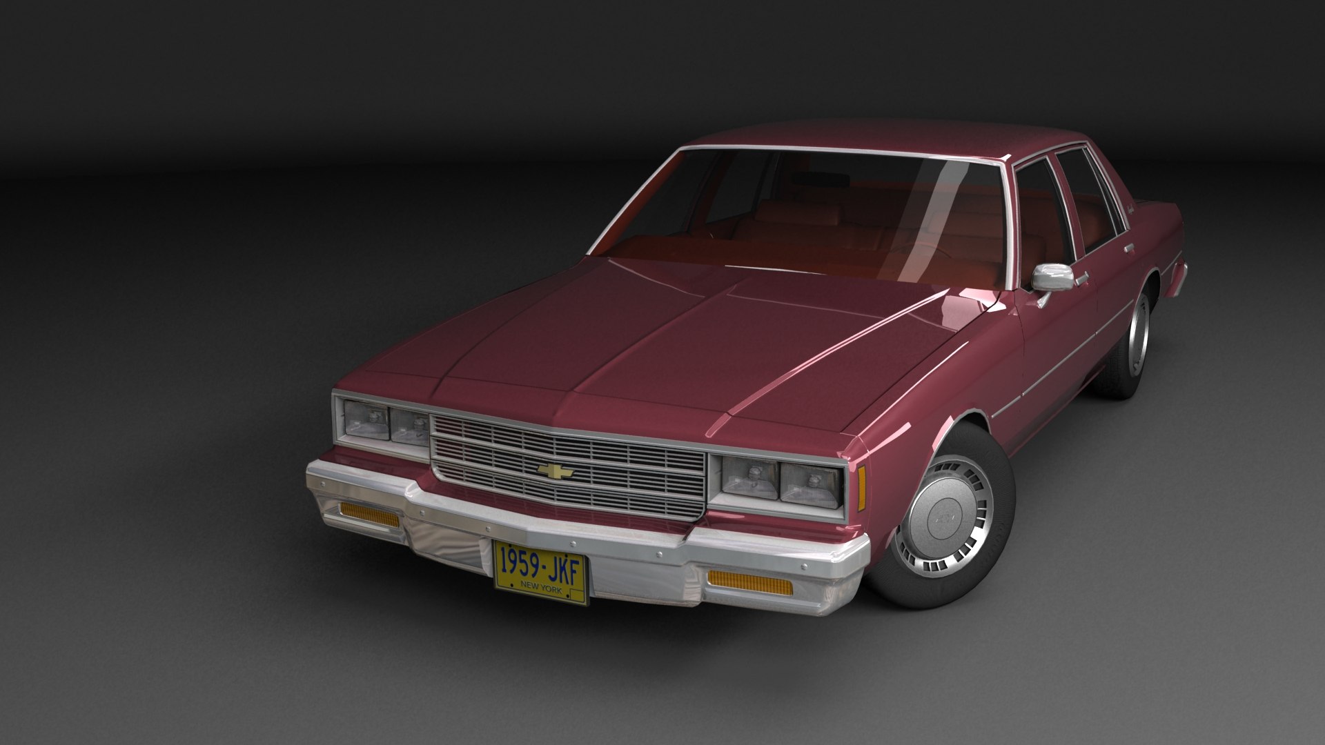 1980 Chevy Impala 3D Model - TurboSquid 2063695