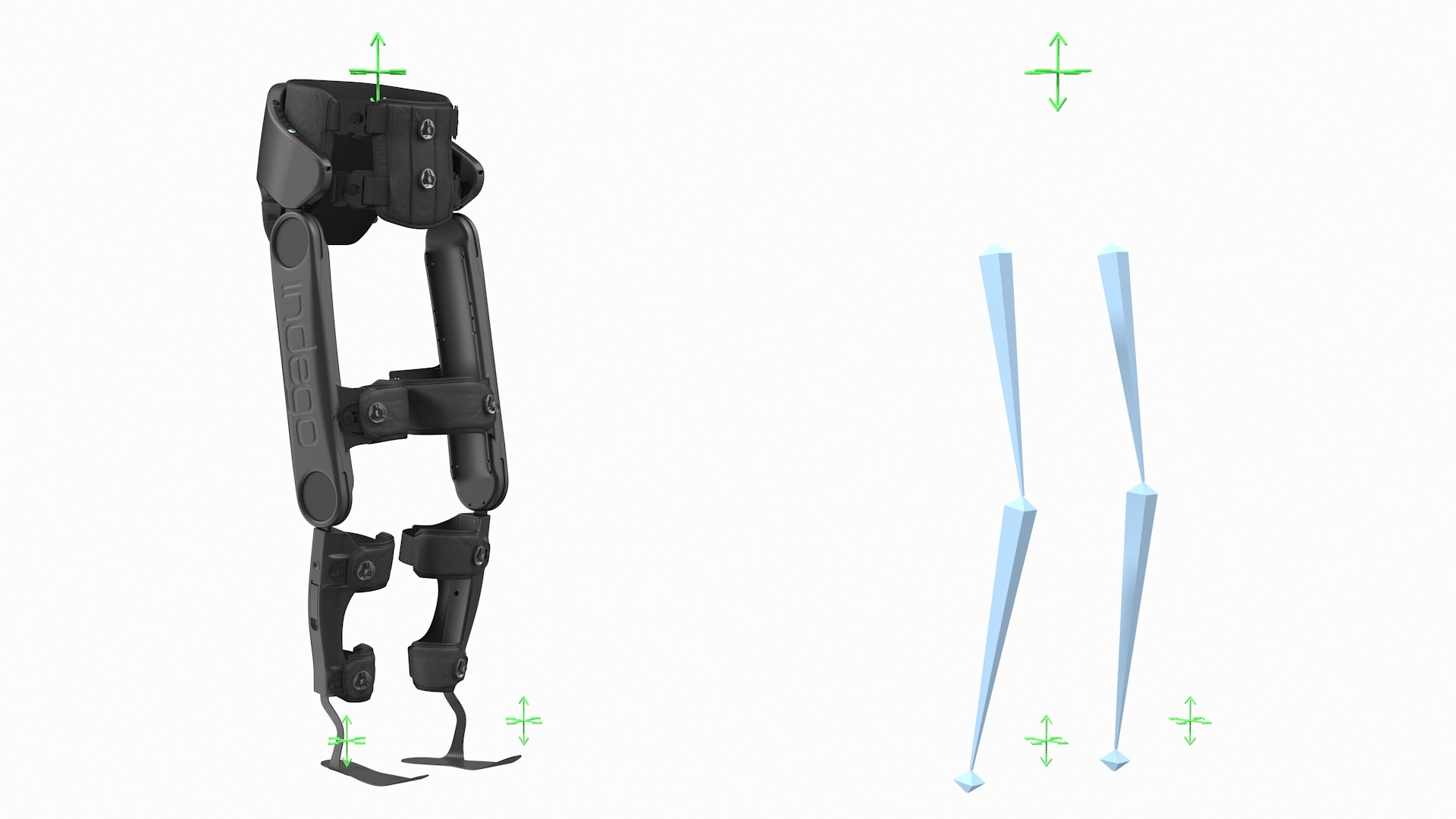 Rehabilitation Exoskeleton Indego Rigged 3D - TurboSquid 1434547