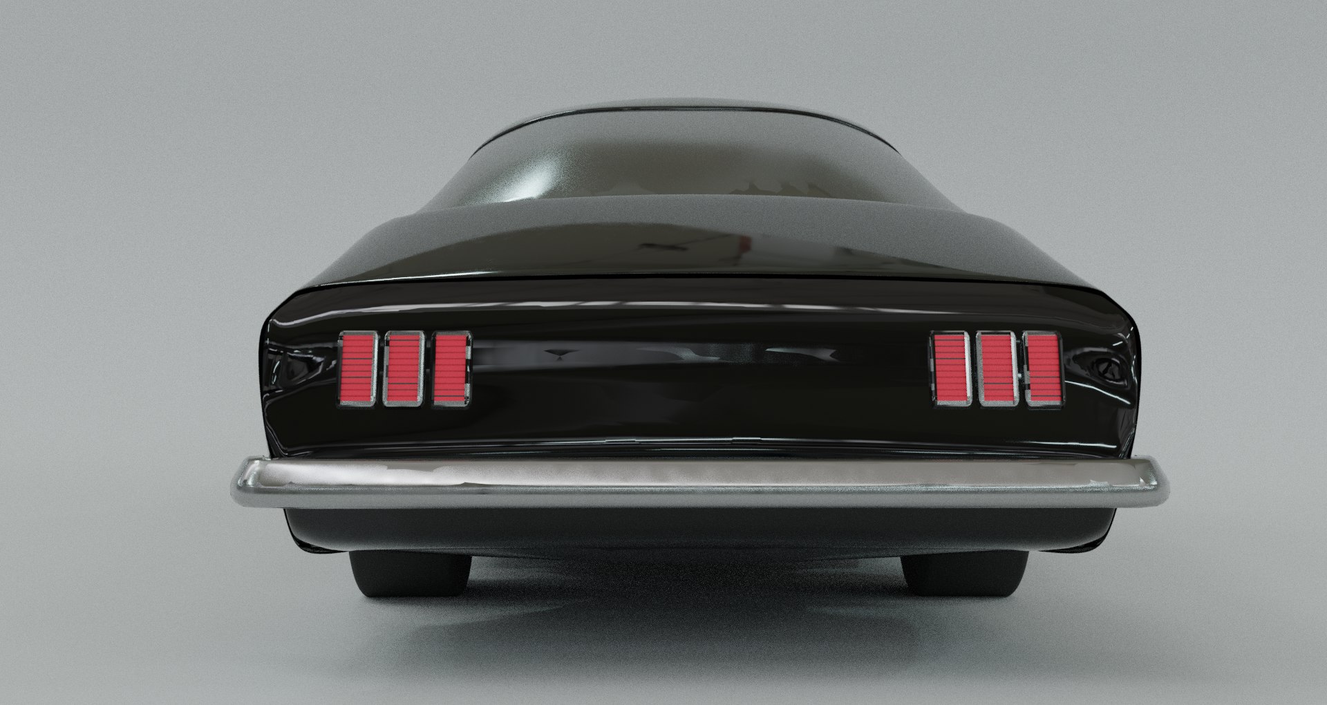 Muscle Car 3D Model - TurboSquid 1849896