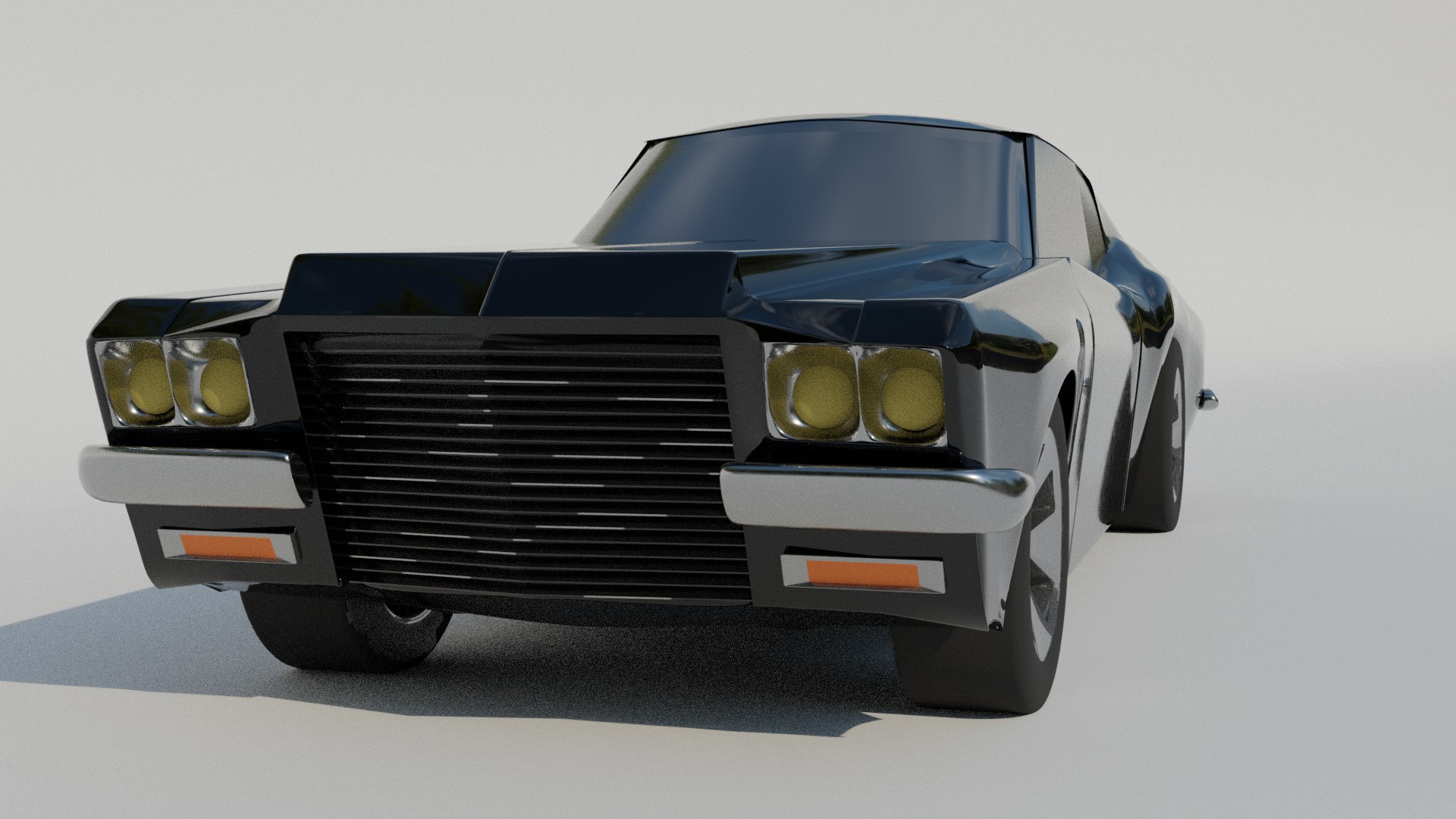 Muscle Car 3D Model - TurboSquid 1849896