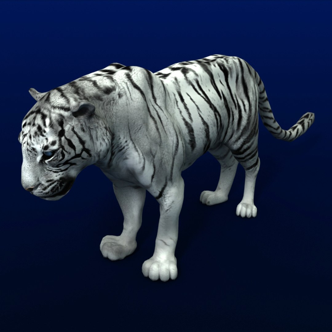 endangered animals tiger condor 3ds