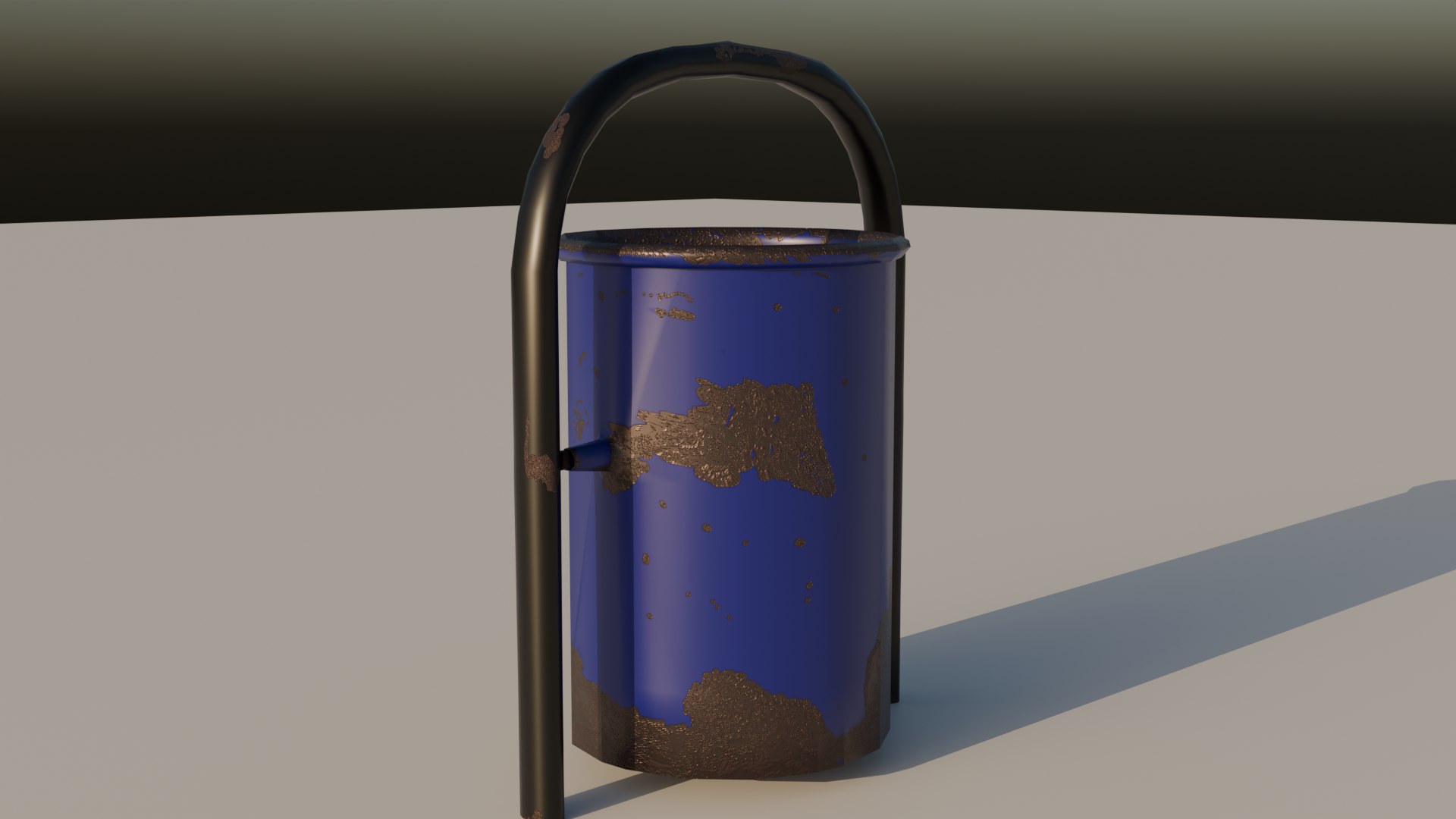 Realistic Trash Can 3D Model Game Ready PBR Asset Model - TurboSquid ...