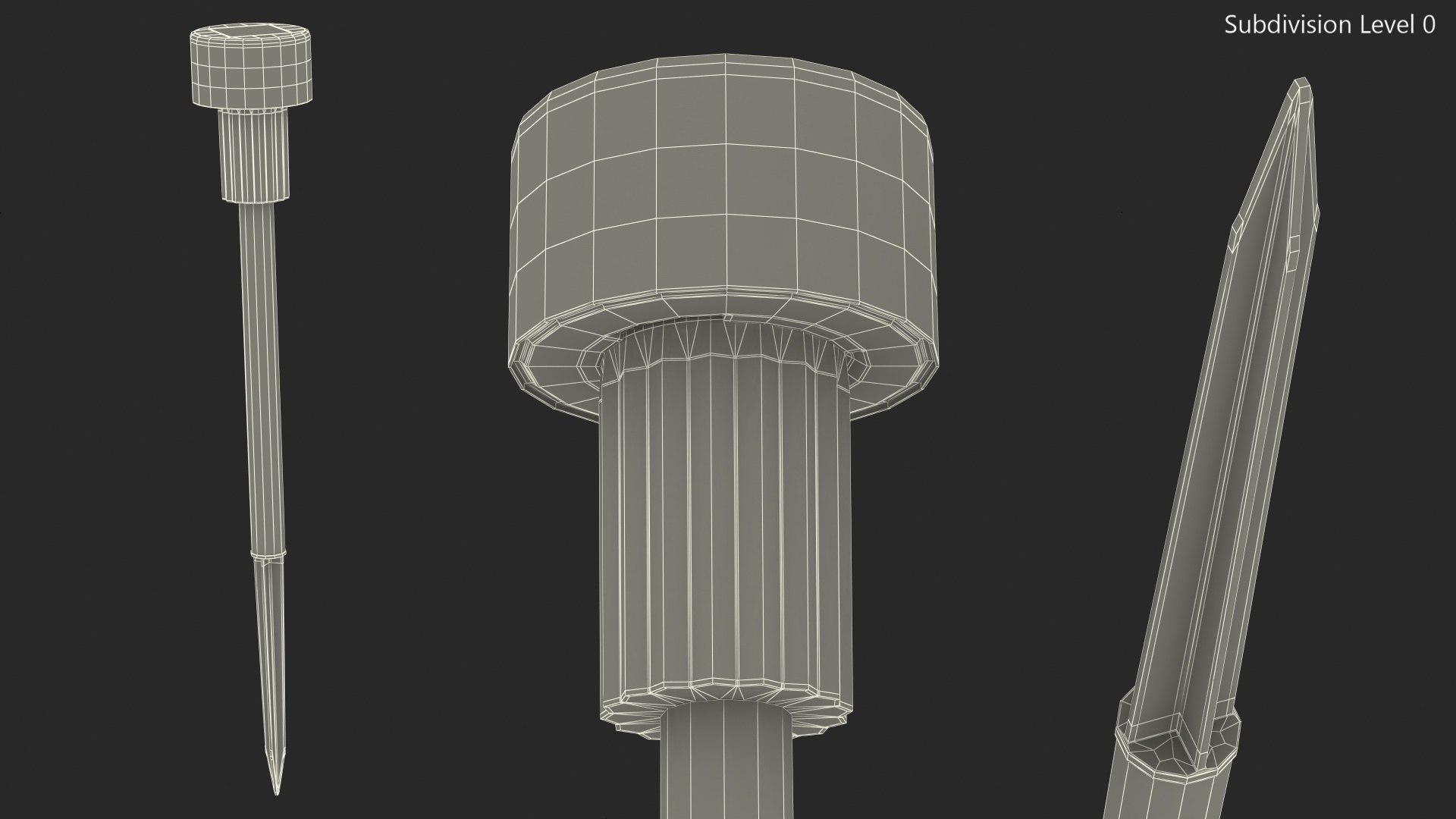 Solar garden pathway light 3D model - TurboSquid 1623968