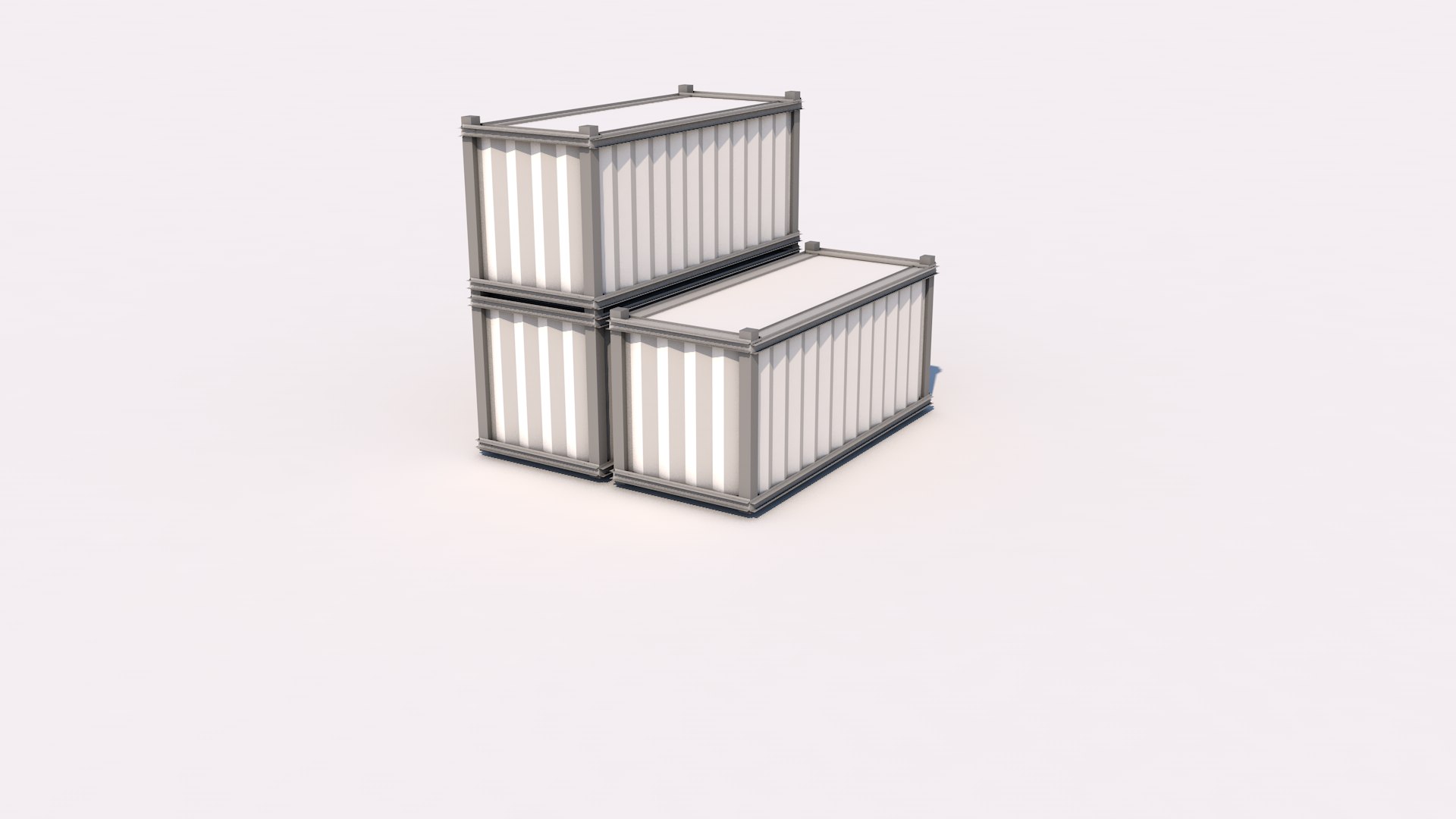 free container 3d model