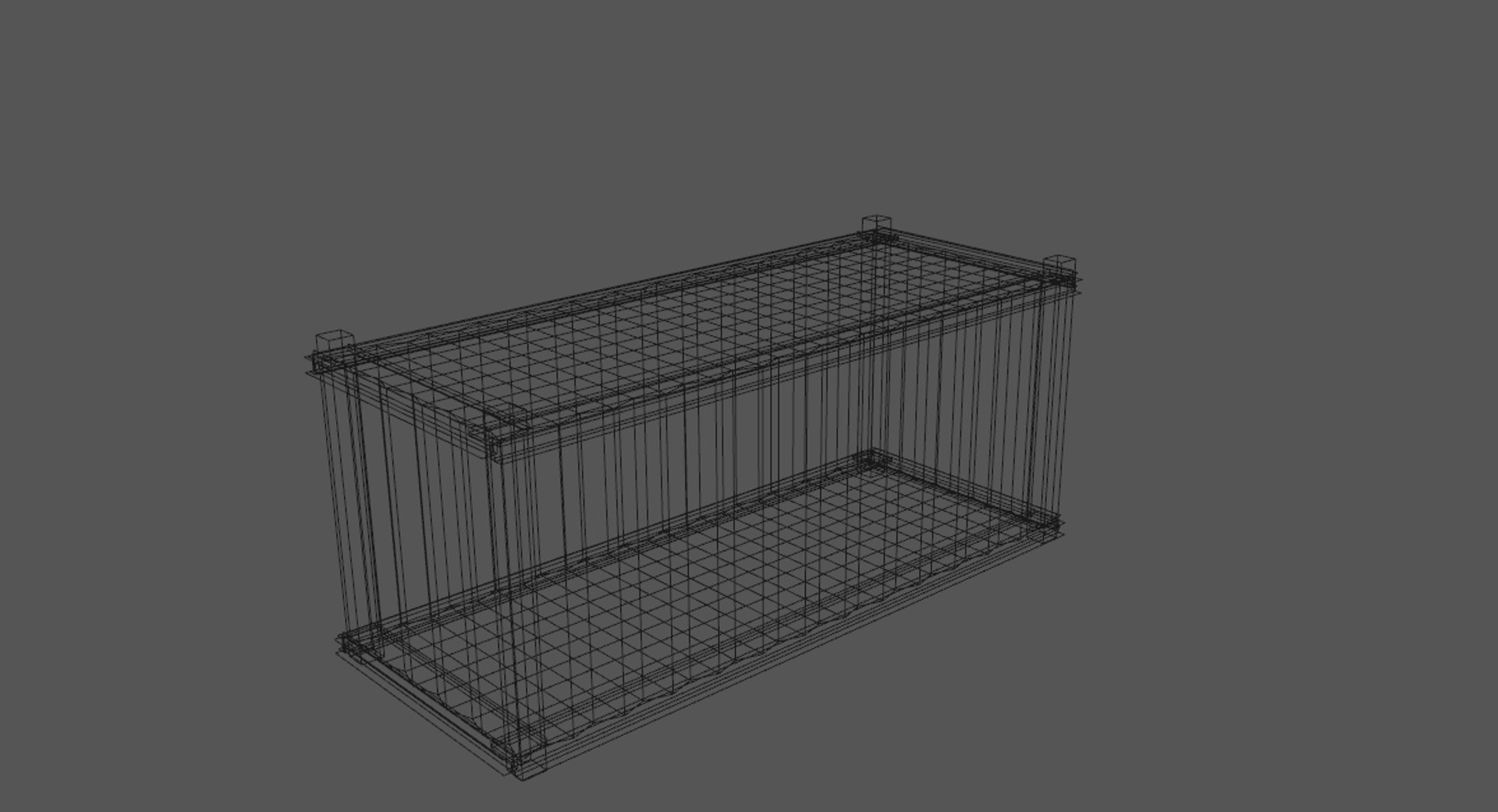 free container 3d model