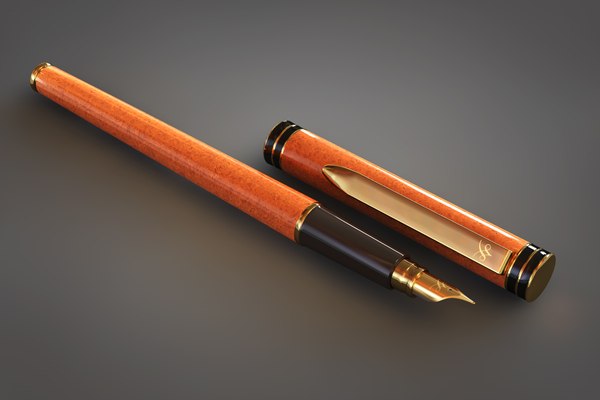 Fountain Pen 3D Models for Download | TurboSquid
