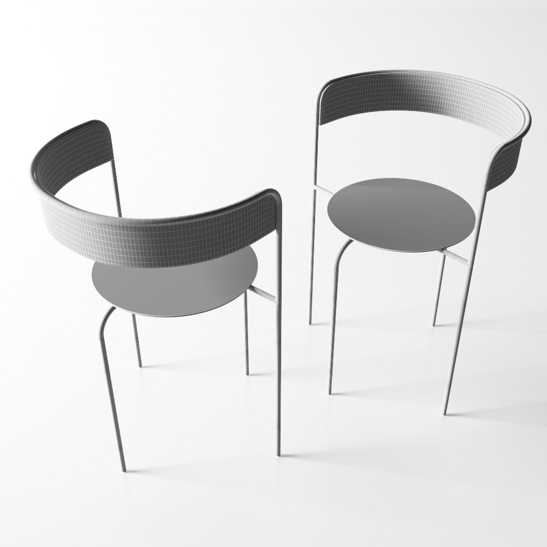 Avoa chairs pedro paul-venzon 3D model - TurboSquid 1266867