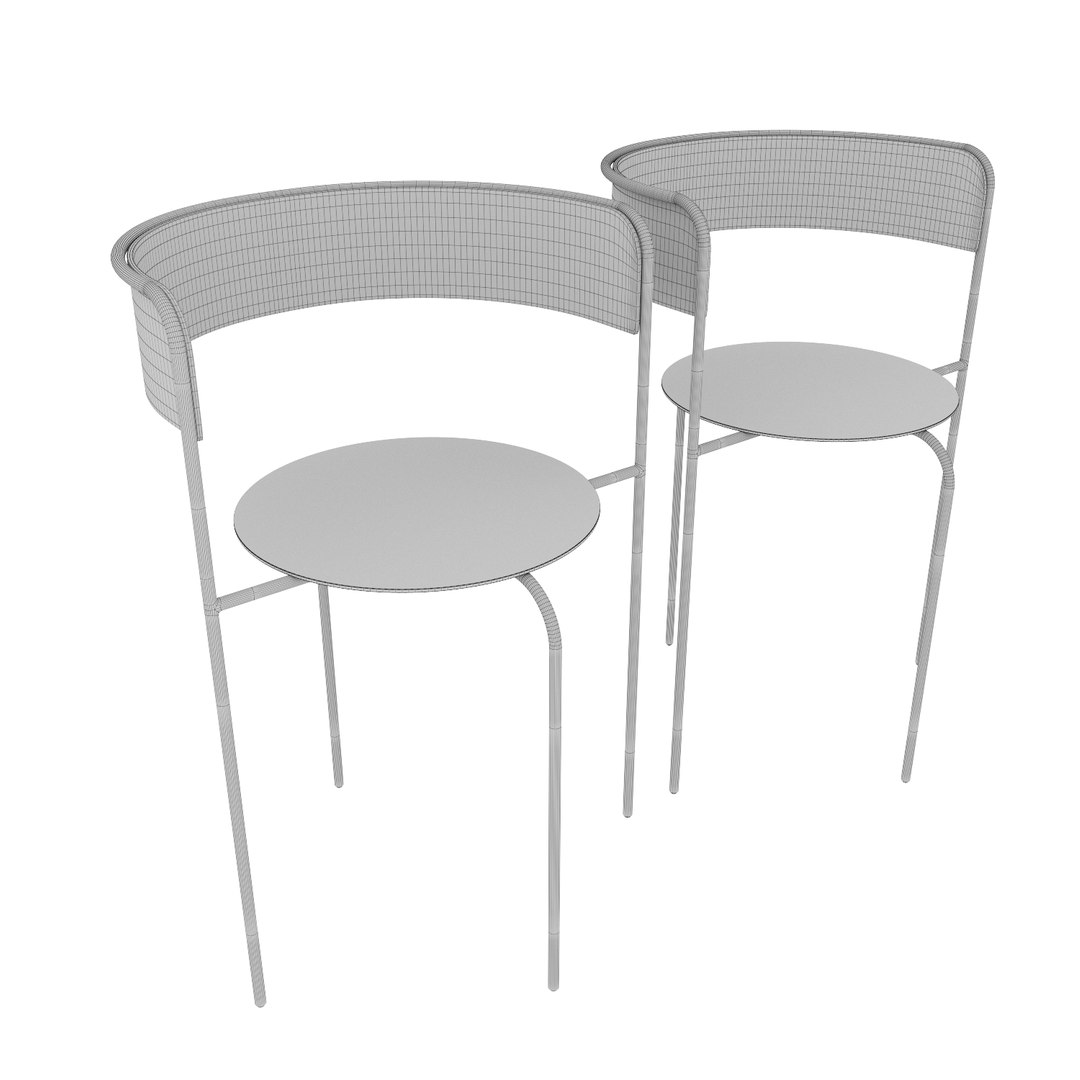 Avoa chairs pedro paul-venzon 3D model - TurboSquid 1266867