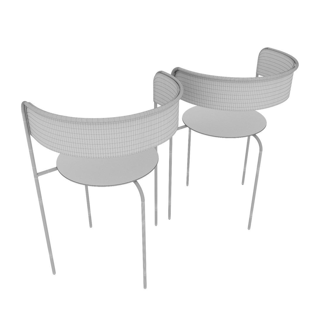 Avoa chairs pedro paul-venzon 3D model - TurboSquid 1266867