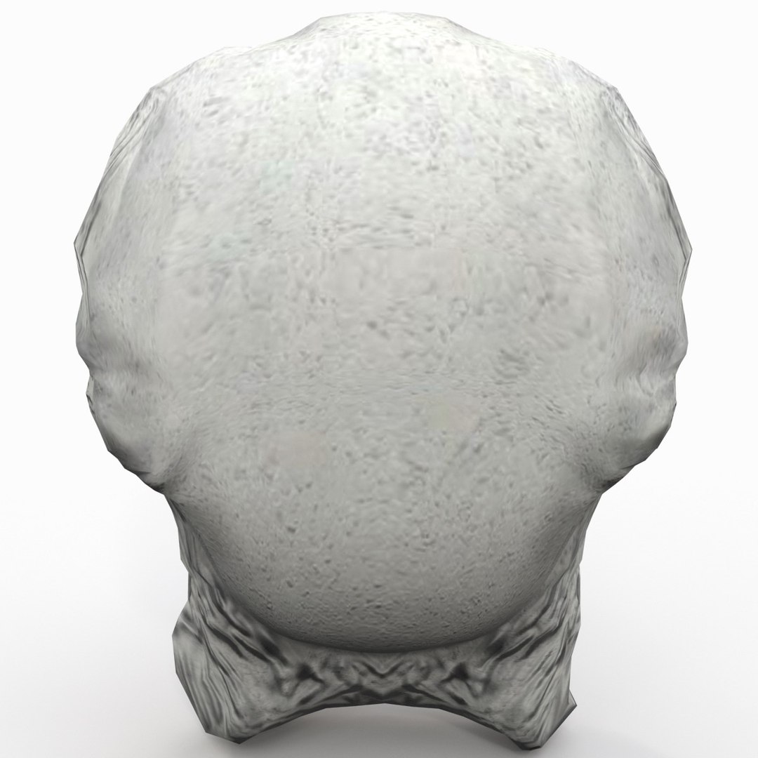 Satyr Face Statue 3d Model