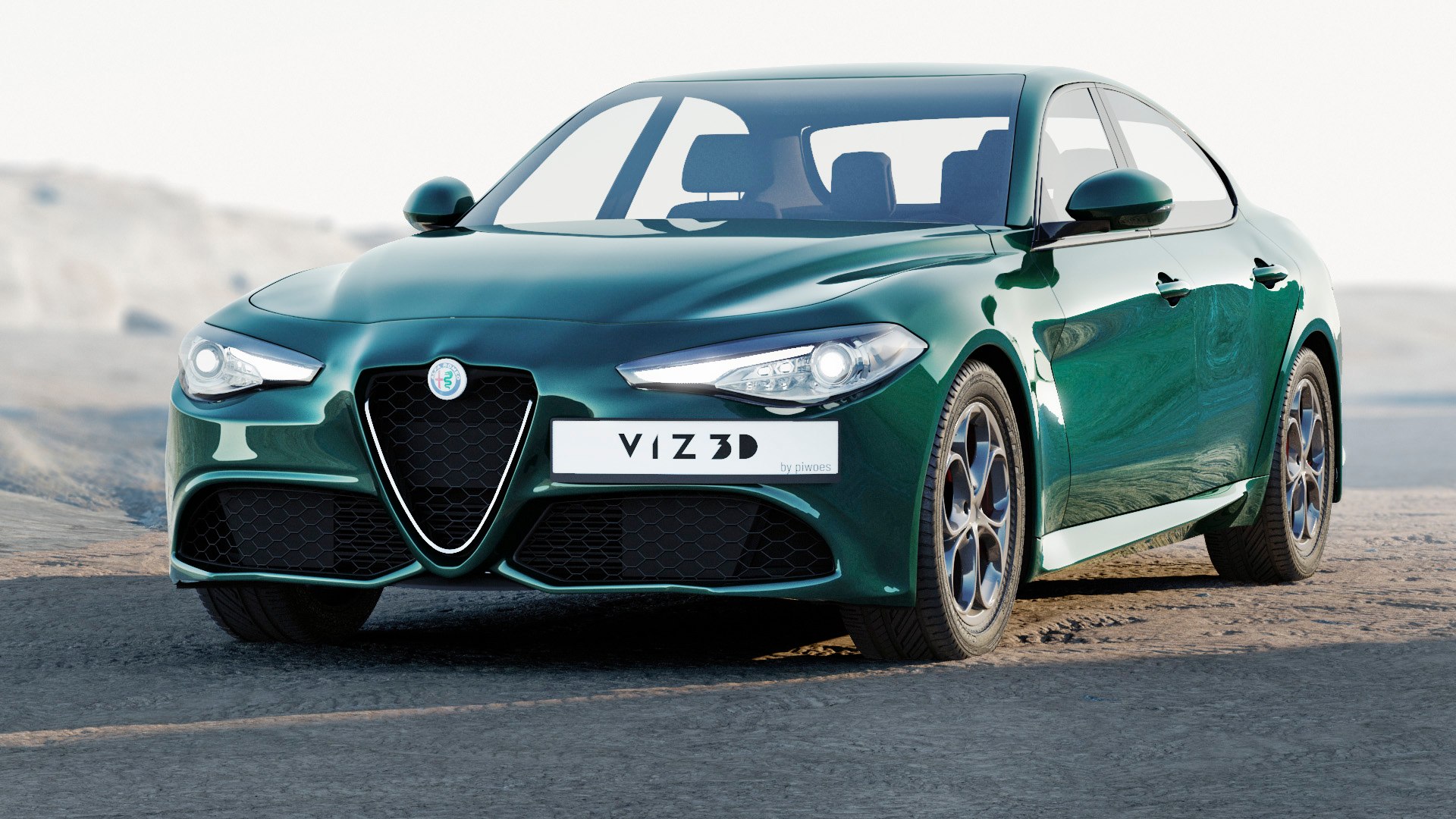 Alfa Romeo Giulia Model - TurboSquid 1592389