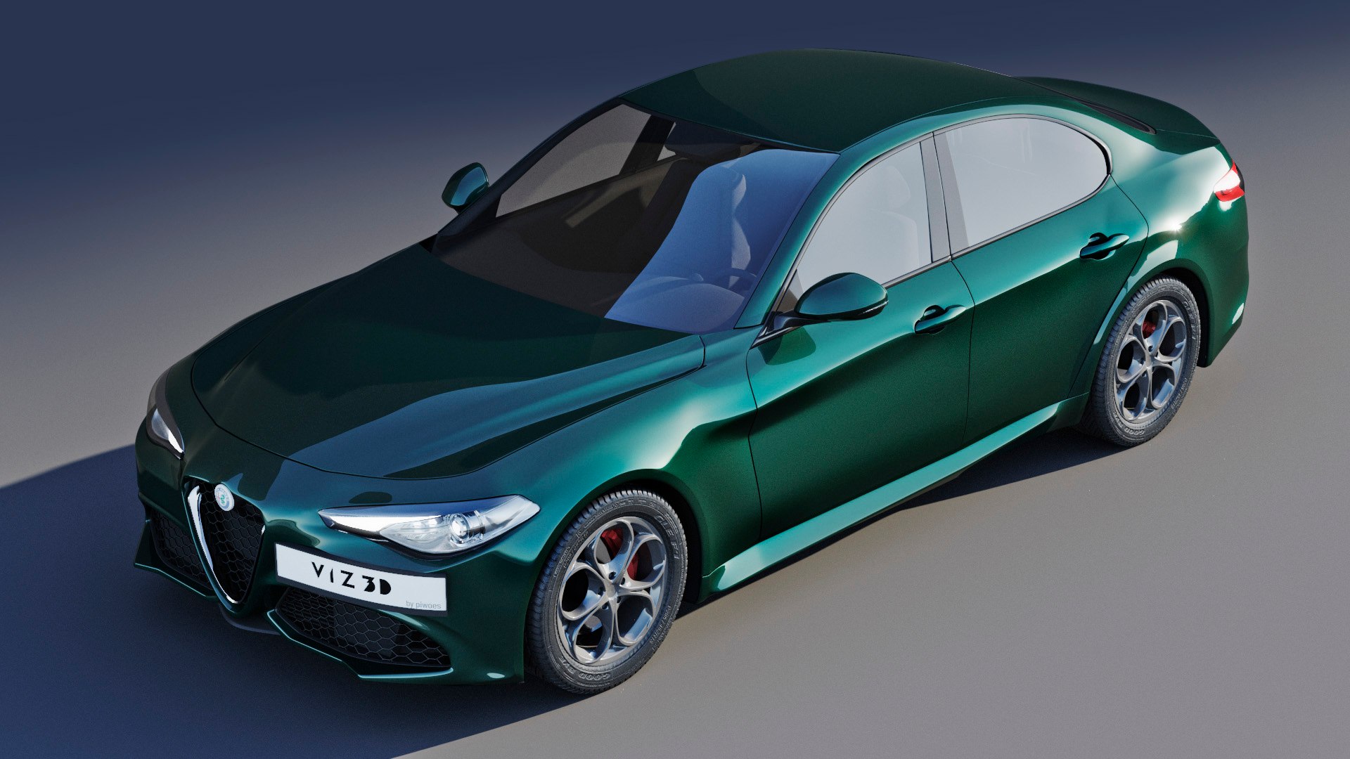 Alfa Romeo Giulia Model - TurboSquid 1592389