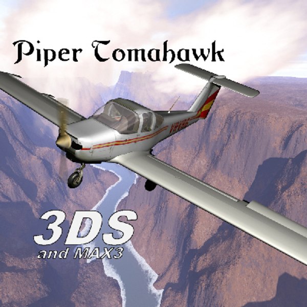 modelo 3d Piper Tomahawk - TurboSquid 343528
