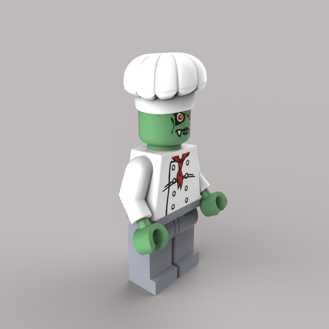 Zombie chef 3D model - TurboSquid 1530739