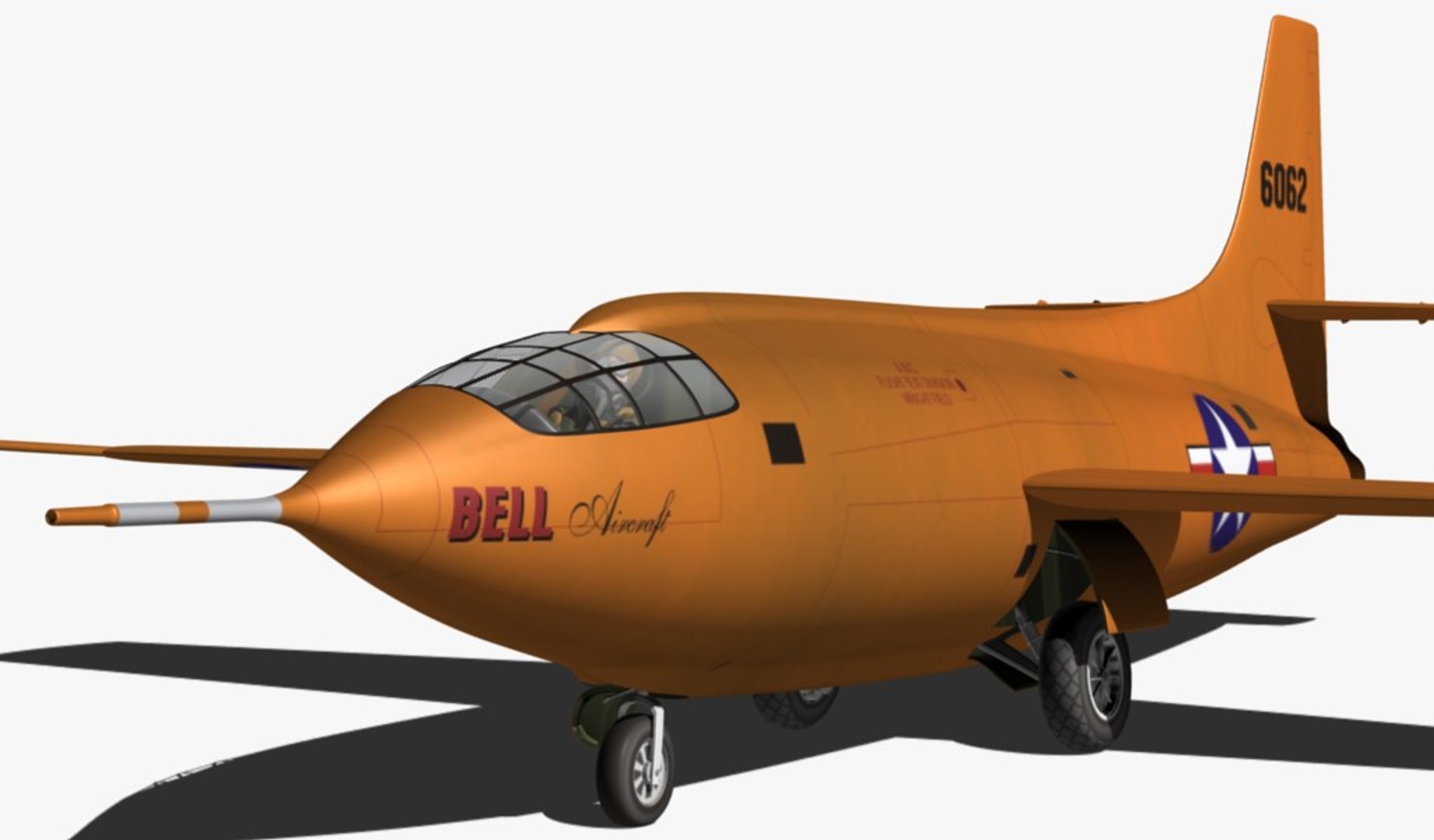 3d Bell X-1
