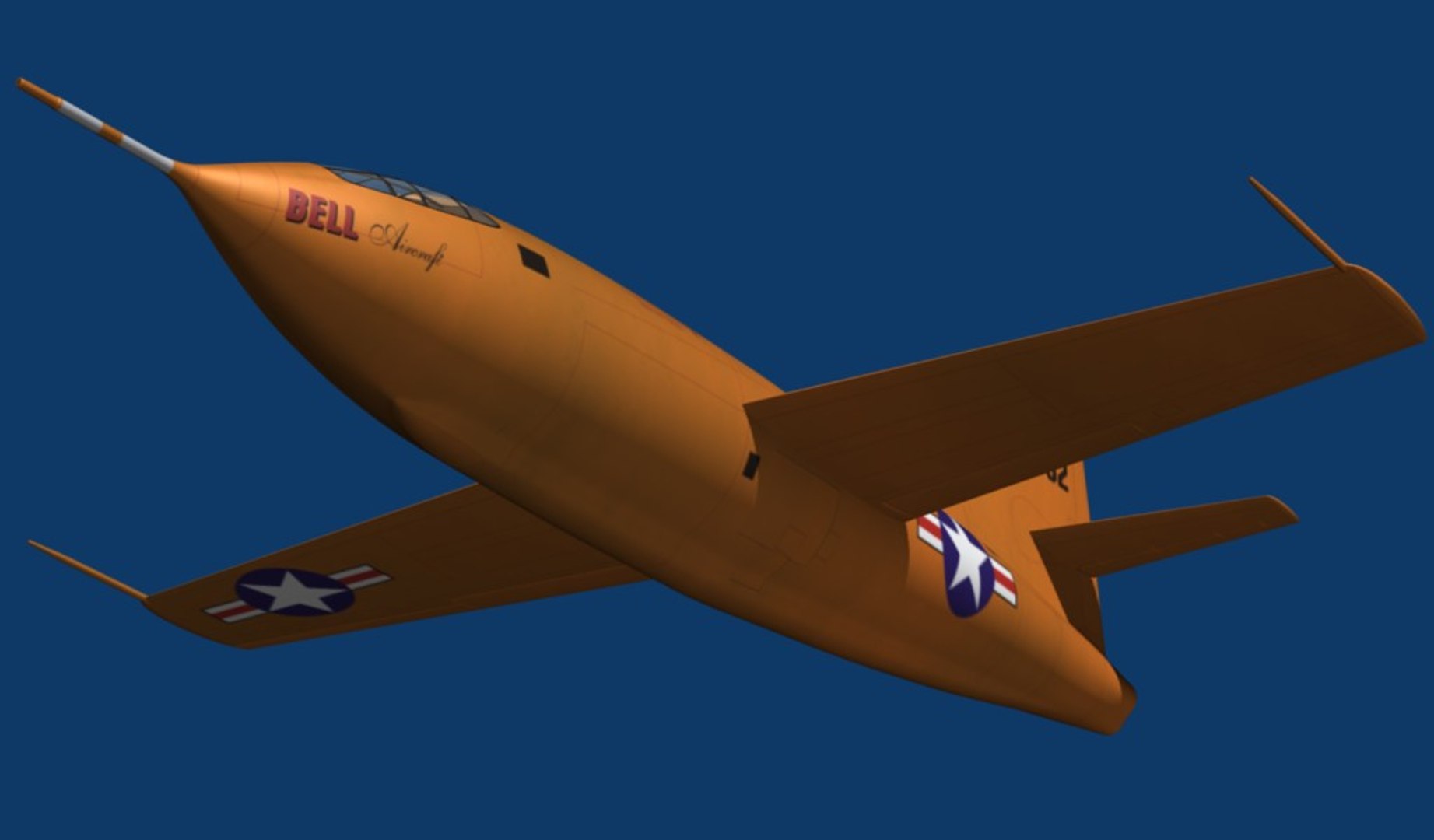 3d Bell X-1