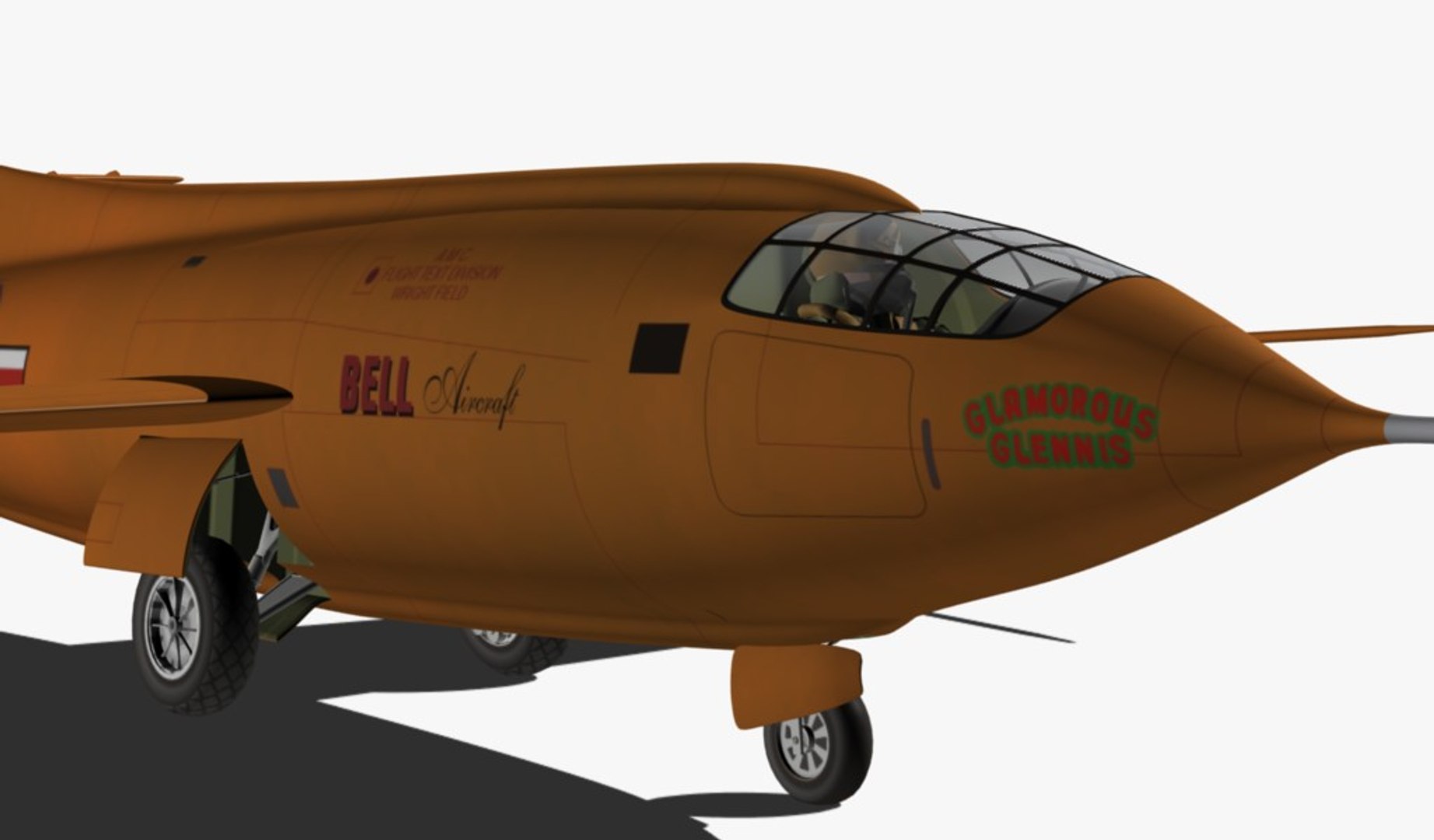 3d Bell X-1
