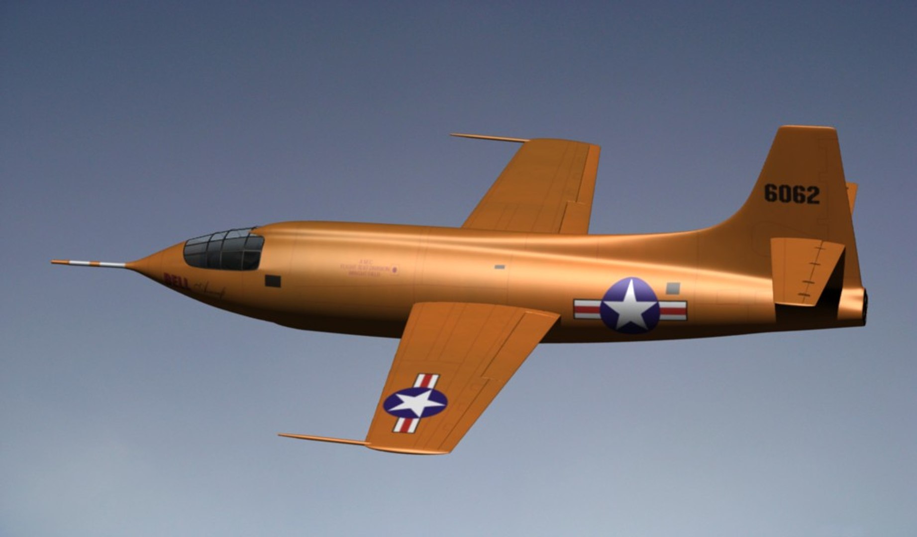 3d Bell X-1