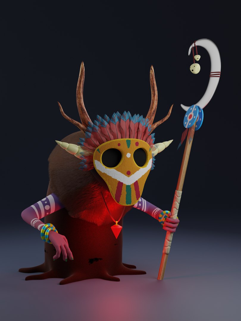Shaman 3D - TurboSquid 1588607