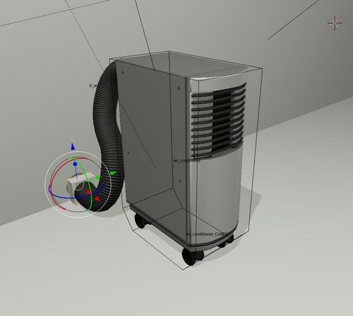3d Air Conditioner Model