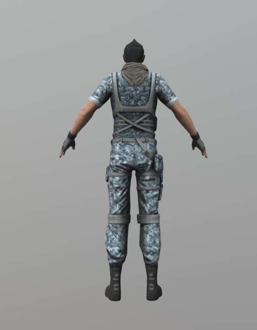 Soldier War Games 3D Model - TurboSquid 1314054